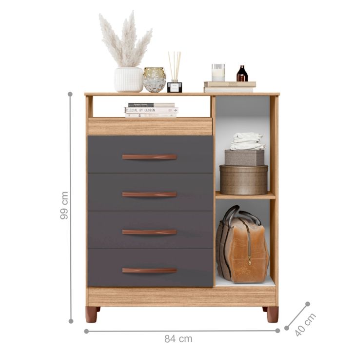 Comoda Colchester Nature/Titanium