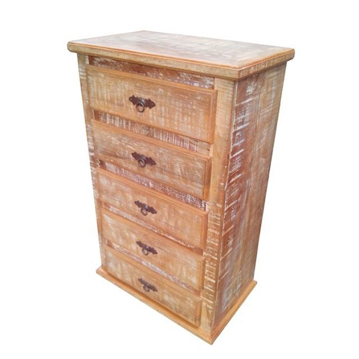 Cômoda Rústica Irina em Madeira de Demolição - Cód 1671