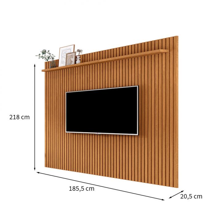 Painel para TV até 80 Polegadas Venus Nature 186 cm