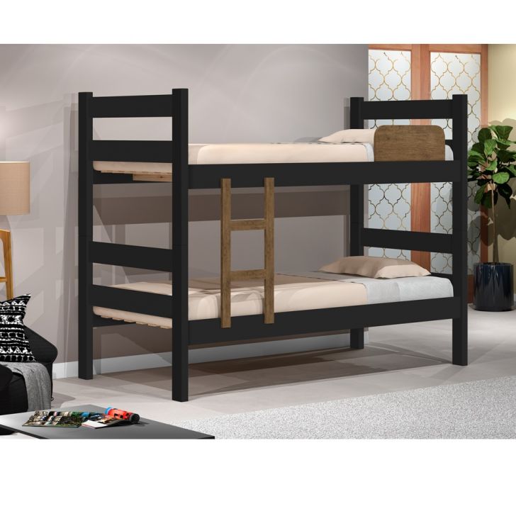 Beliche Prisma Plus 100% MDF Preto Jequitibá J&A Móveis