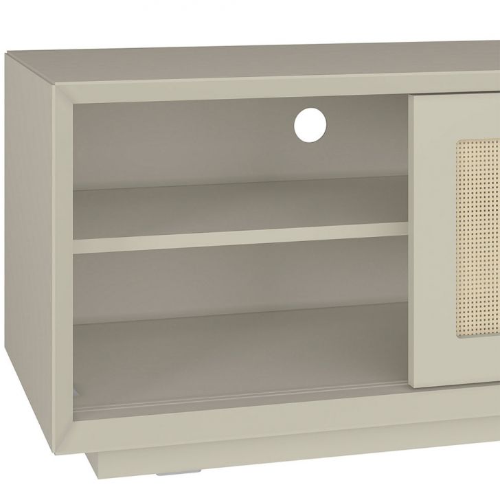 Rack Corumbá com Tela Off White 160 cm