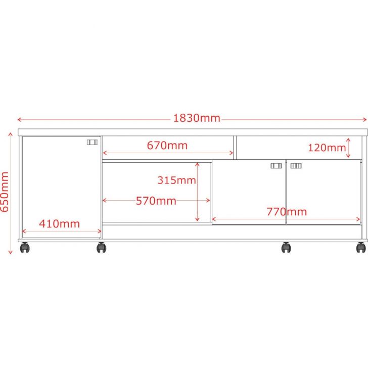 Rack Bancada Dallas Canela e Off White