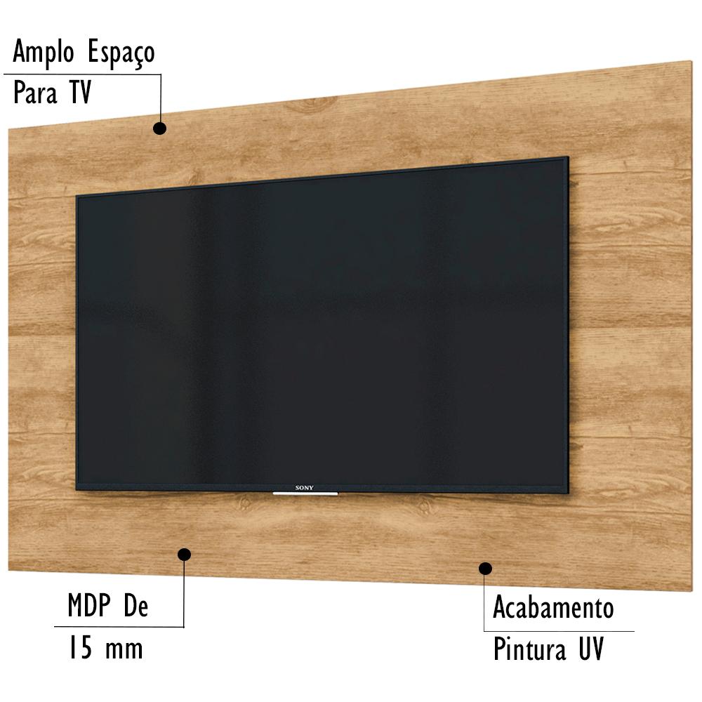 Painel Para TV 50 Polegadas 4550 Carvalho Madetec