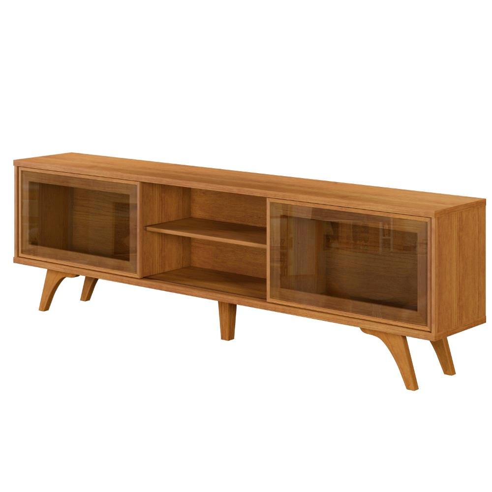 Rack em MDF e MDP Reflecta 2 Portas de Correr Naturalle