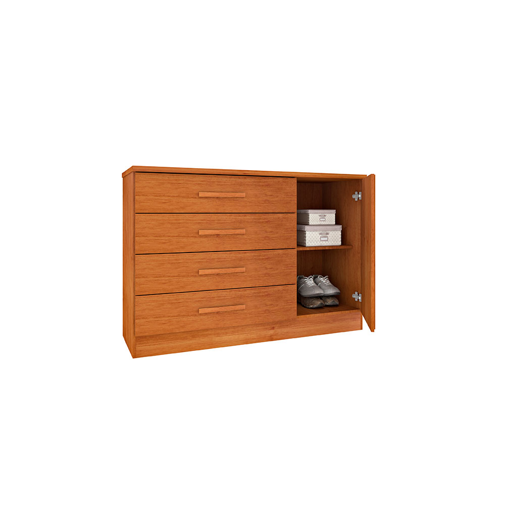 Cômoda Hera 1 PT 4 GV Cinamomo