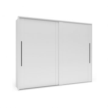Guarda-Roupa Casal Sevilha Flex 2 Portas 4 Gavetas Branco 217cm