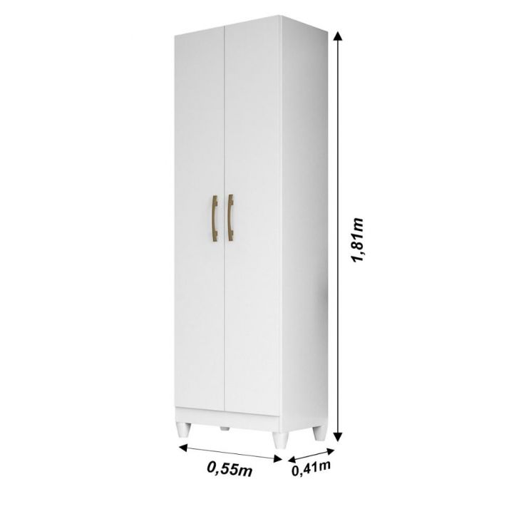 Multiuso 2 portas New Iris - Branco