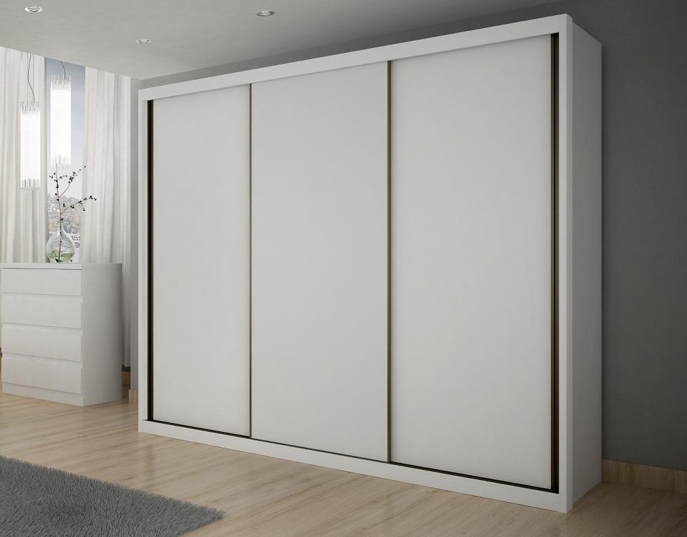 Guarda Roupa 100% MDF 6 Gavetas Branco