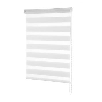 Persiana Double Vision Branca - 1,20m x 2,10m