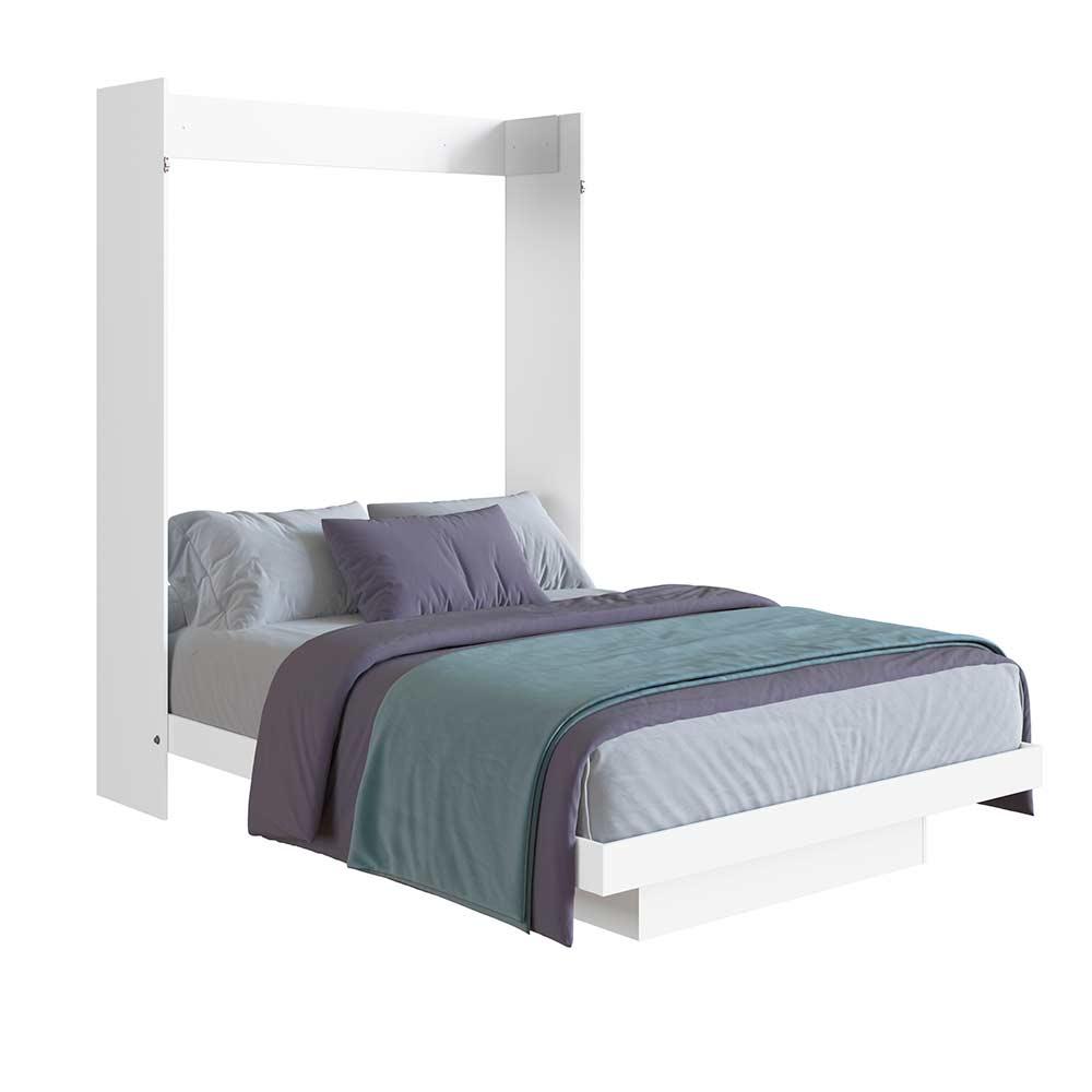 Cama Retrátil Embutida Casal Branco Erias Shop Jm