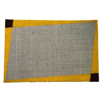 Capacho Pintado 45x75 cm Areia 141023 Apaeb