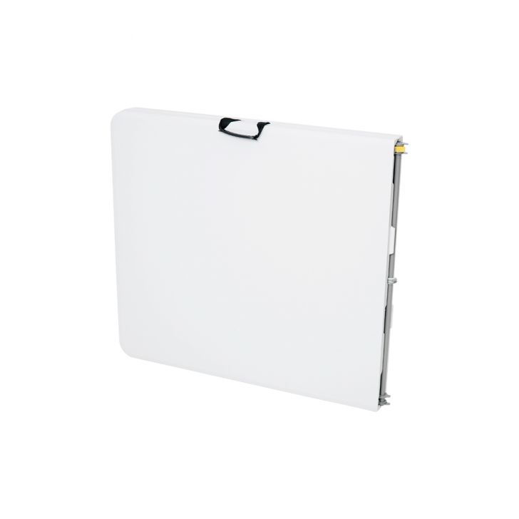 Mesa Dobrável Tipo Maleta Prática e Durável 152x60cm Branca - WAW Design