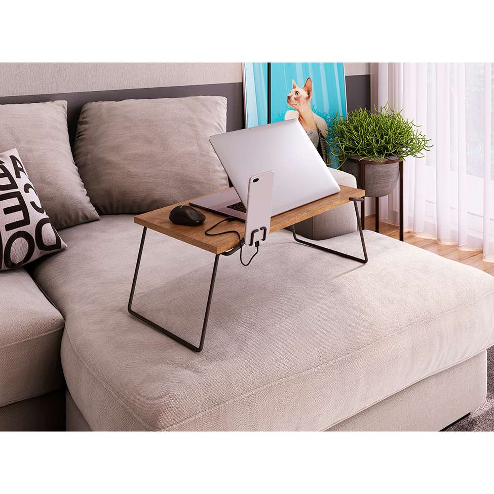 Mesa para Notebook Portátil Lake Vermont e Preta