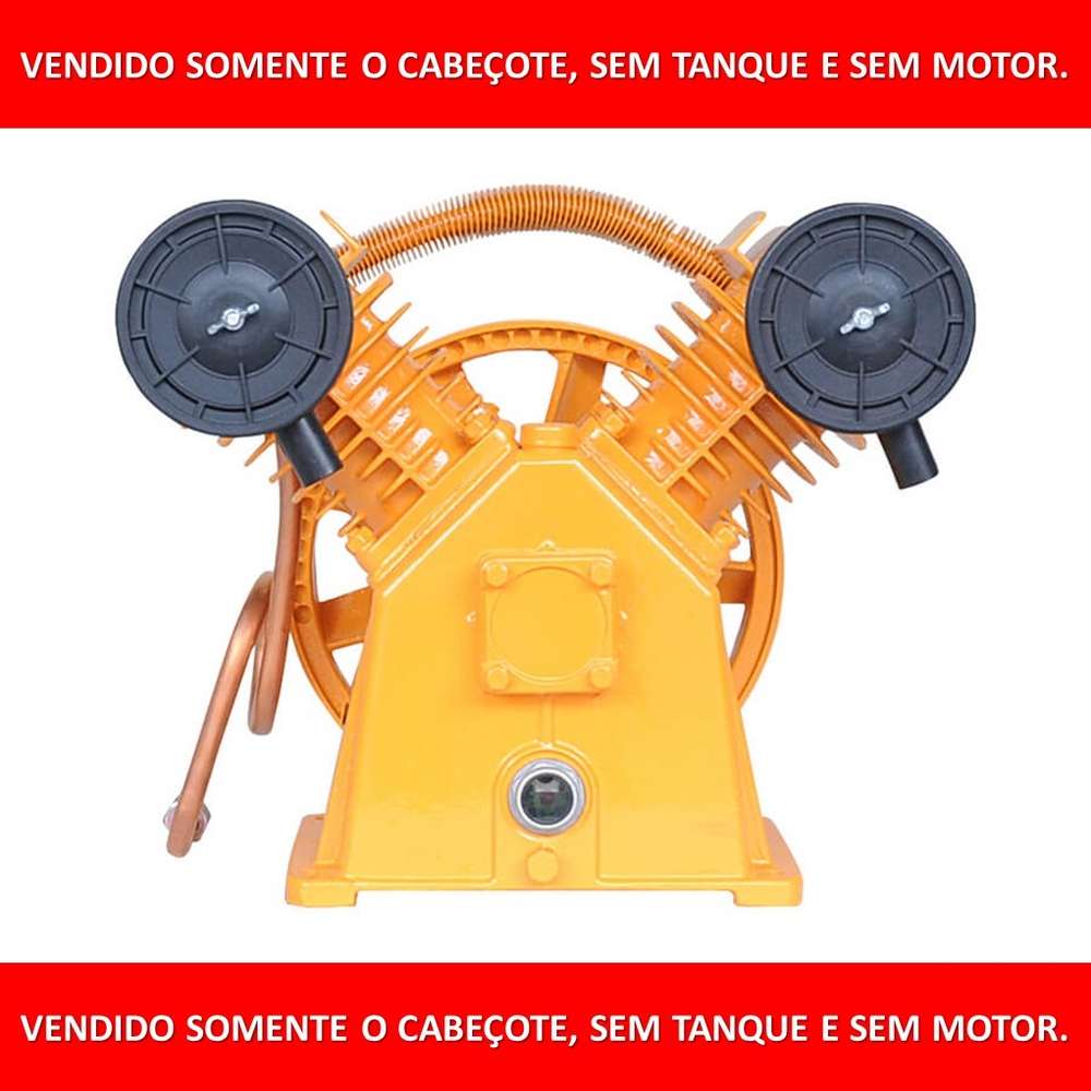 Cabeçote Compressor Chiaperini TOP 10 MPV 10 PÉS (Unidade Compressora)