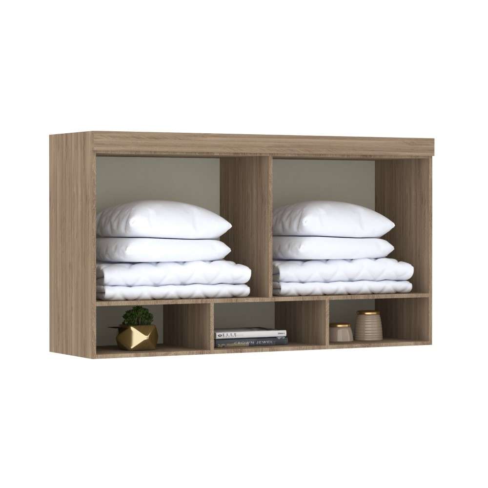 Guarda Roupa Maleiro Aéreo Casal 1,38 m Ponte - Módulo Dormitório ...