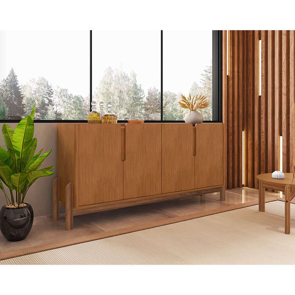 Buffet Lizz 4 PT Cedro 170 cm