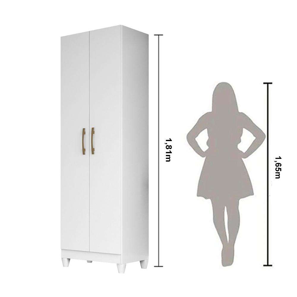 Multiuso 2 portas New Iris - Branco